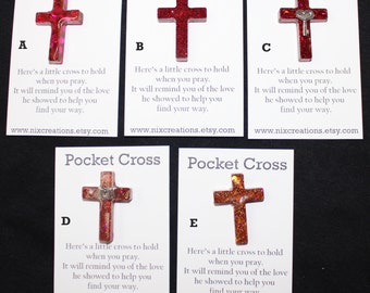 Pocket Cross, Pocket Hug, Pocket Prayer, Pocket Token, Religious Gift ...