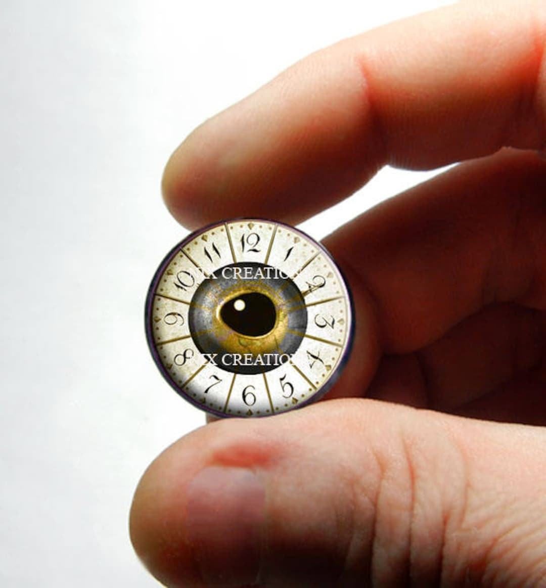 Glass Eyes - Steampunk Clockwork Fish Eye Glass Taxidermy Doll Eyes ...