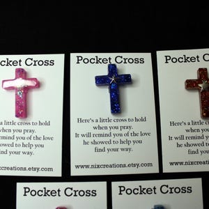 Pocket Cross, Pocket Hug, Pocket Prayer, Pocket Token, Religious Gift ...