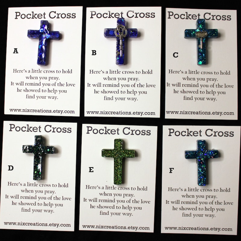 Small Pocket Crosses - Etsy