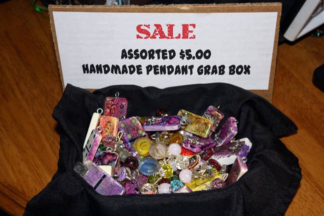 1 Pick From the Assorted Handmade Pendant Grab Box Wire | Etsy