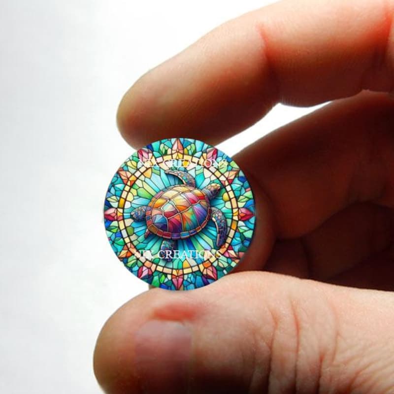 Resin Sea Turtle Pendant - Etsy