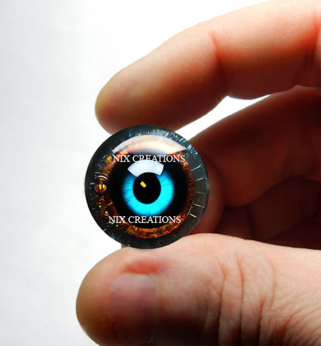 Glass Eyes - Mechanical Robot Glass Eyes Glass Taxidermy Doll Eye ...