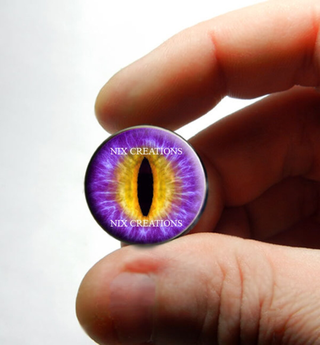 Glass Eyes - Amigurumi Dragon Taxidermy Eye Cabochons for Steampunk ...