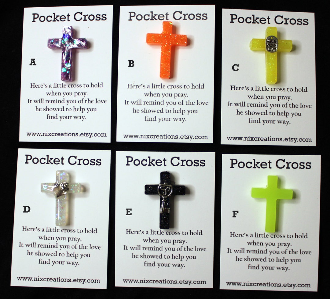 Pocket Cross, Pocket Hug, Pocket Prayer, Pocket Token, Religious Gift ...