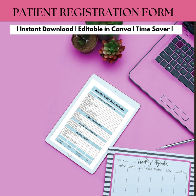 Patient Registration Template for Small Clinics and Hospitals Clinic ...