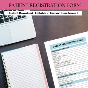 Patient Registration Template for Small Clinics and Hospitals Clinic ...