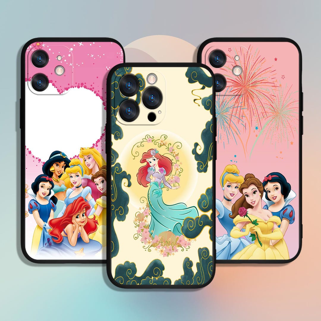 The Little Mermaid Art Phone Case for iPhone 11 12 13 14 15 16 XS XR ...