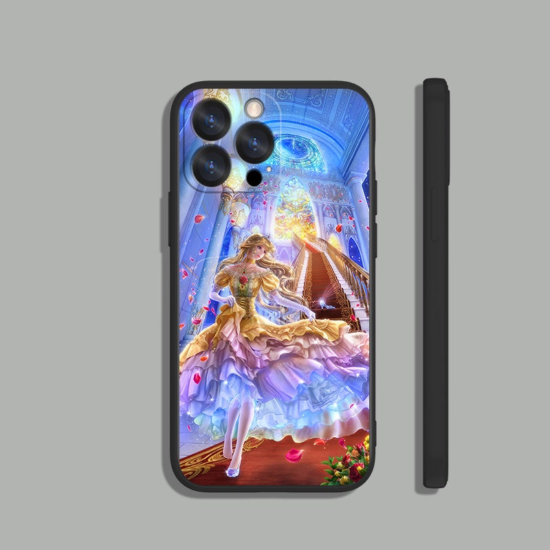 Princess Cinderella Art Phone Case for iPhone 11 12 13 14 15 XS XR Pro ...