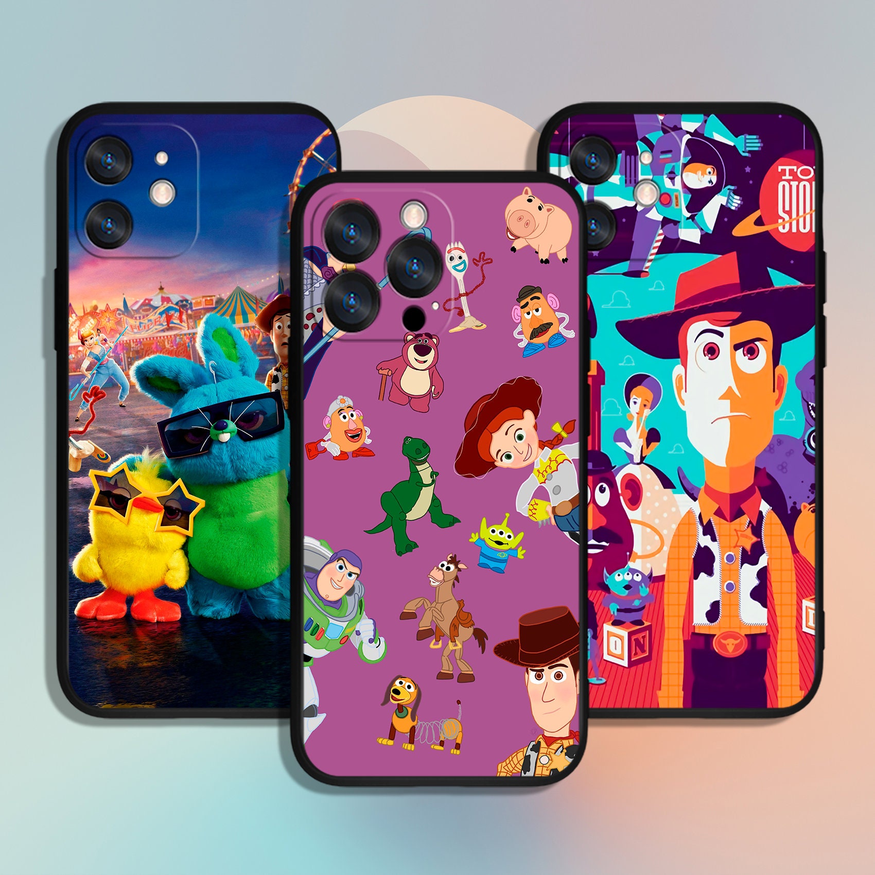 Toy Story Animation Art Phone Case for iPhone 11 12 13 14 15 XS XR Pro ...