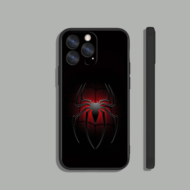 Spider Man Cartoon Art Phone Case for iPhone 11 12 13 14 15 XS XR Pro ...