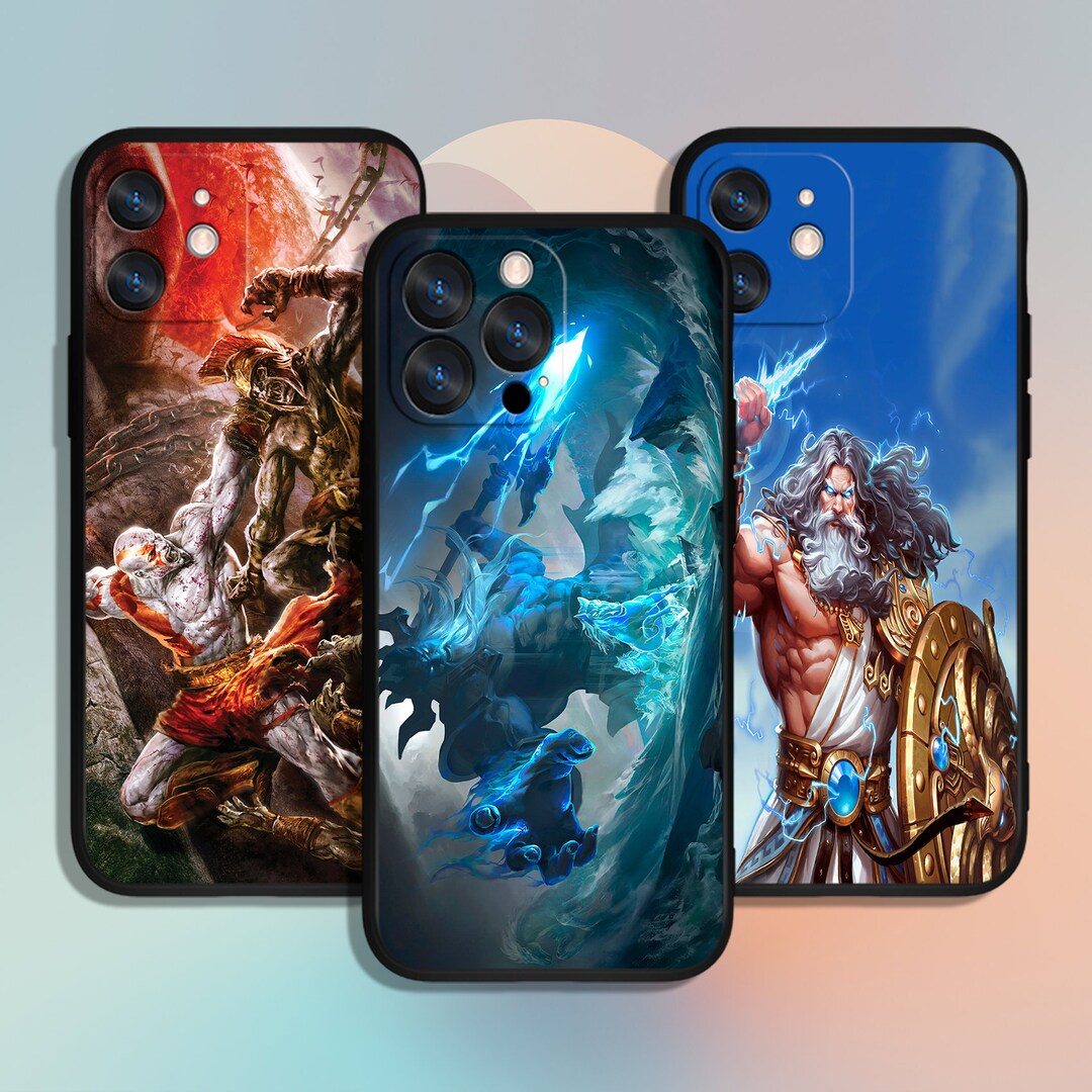 God Warrior Myths Art Phone Case for iPhone 11 12 13 14 15 XS XR Pro ...