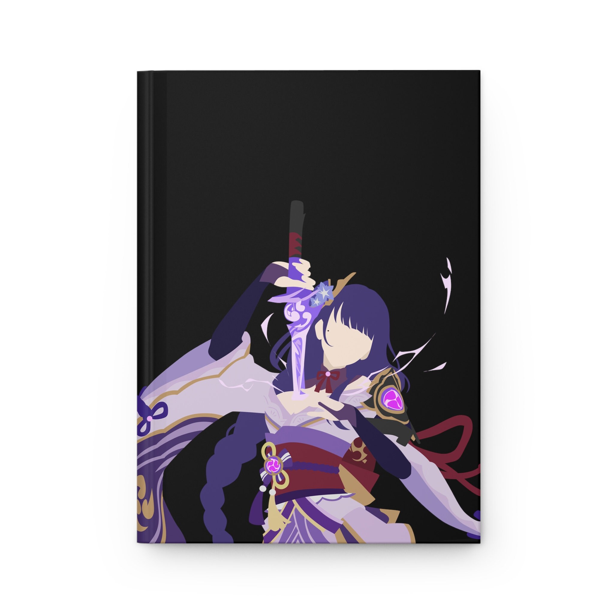 Raiden Shogun Hardcover Journal, Genshin Impact Journal, Raiden Shogun ...