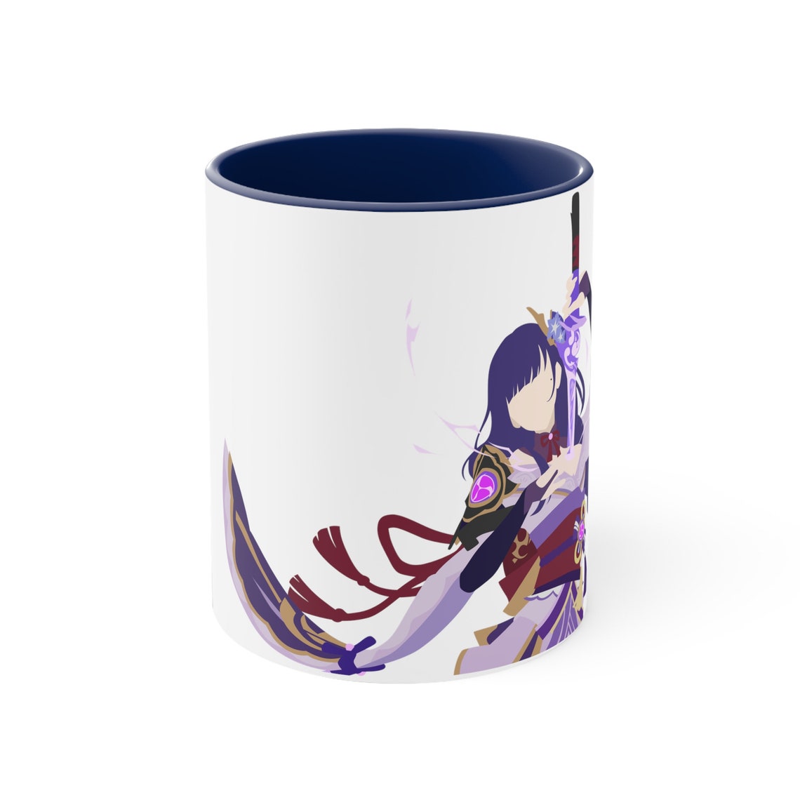 Raiden Shogun Genshin Mug, Raiden Genshin Impact Mug Cup, Anime Mug ...