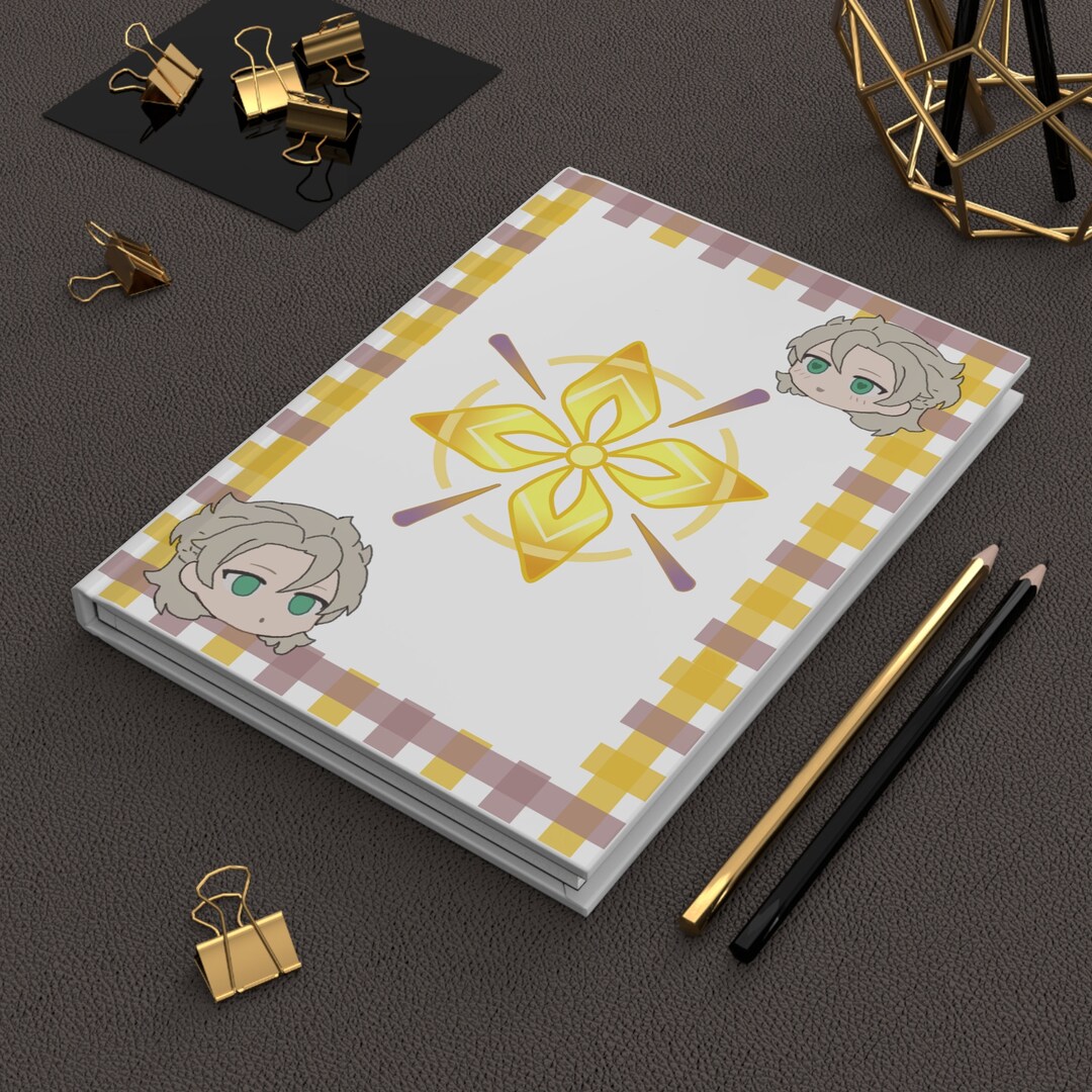 Albedo Journal, Genshin Impact Chibi Albedo Journal Notebook, Genshin ...
