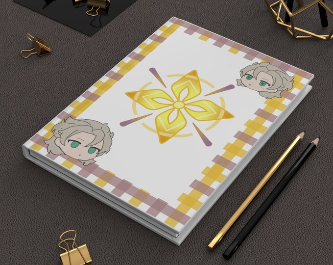 Albedo Journal, Genshin Impact Chibi Albedo Journal Notebook, Genshin ...