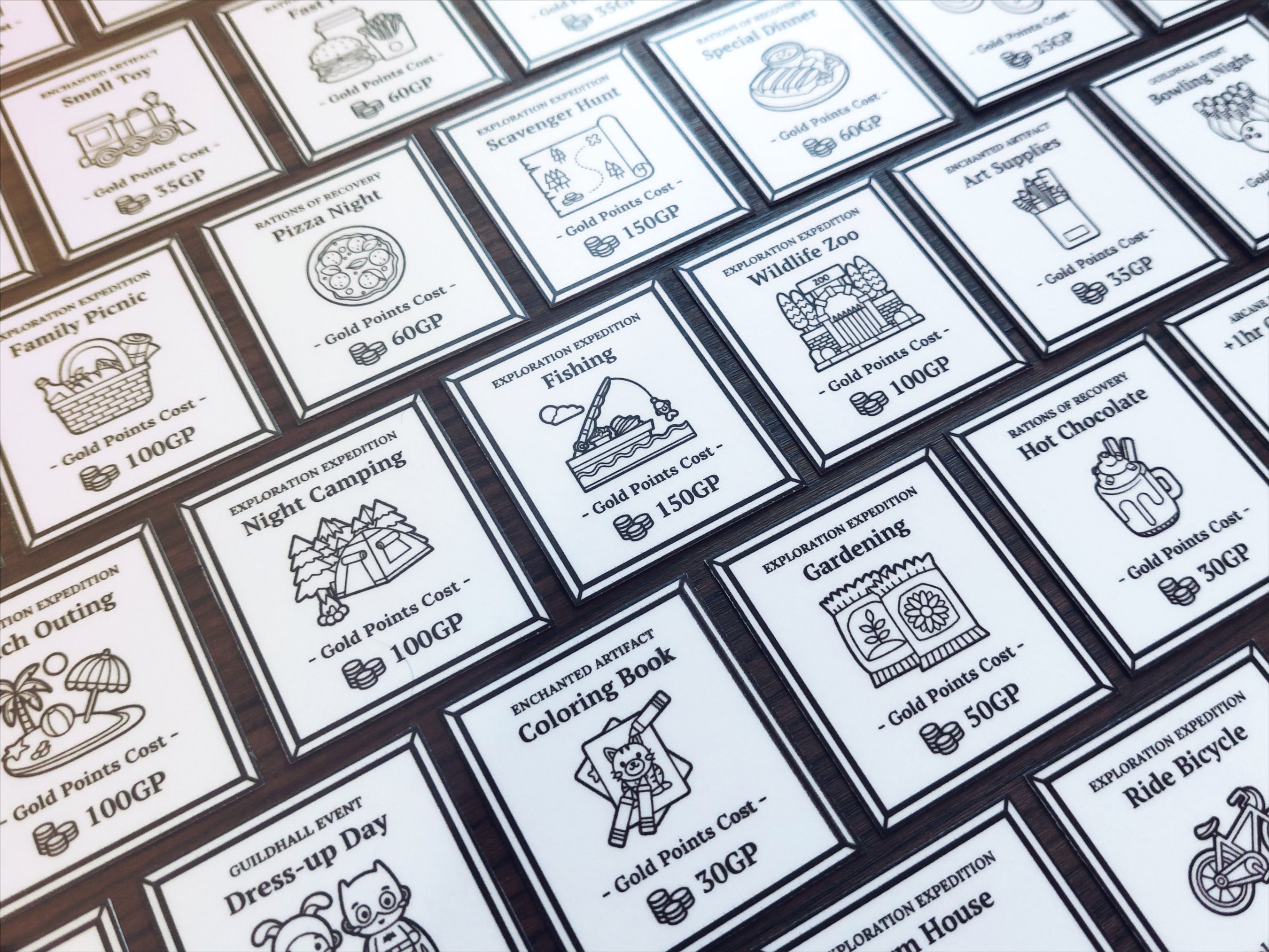 DND Inspired Chore Chart for Kids: Adhd-friendly With Fun Reward System ...