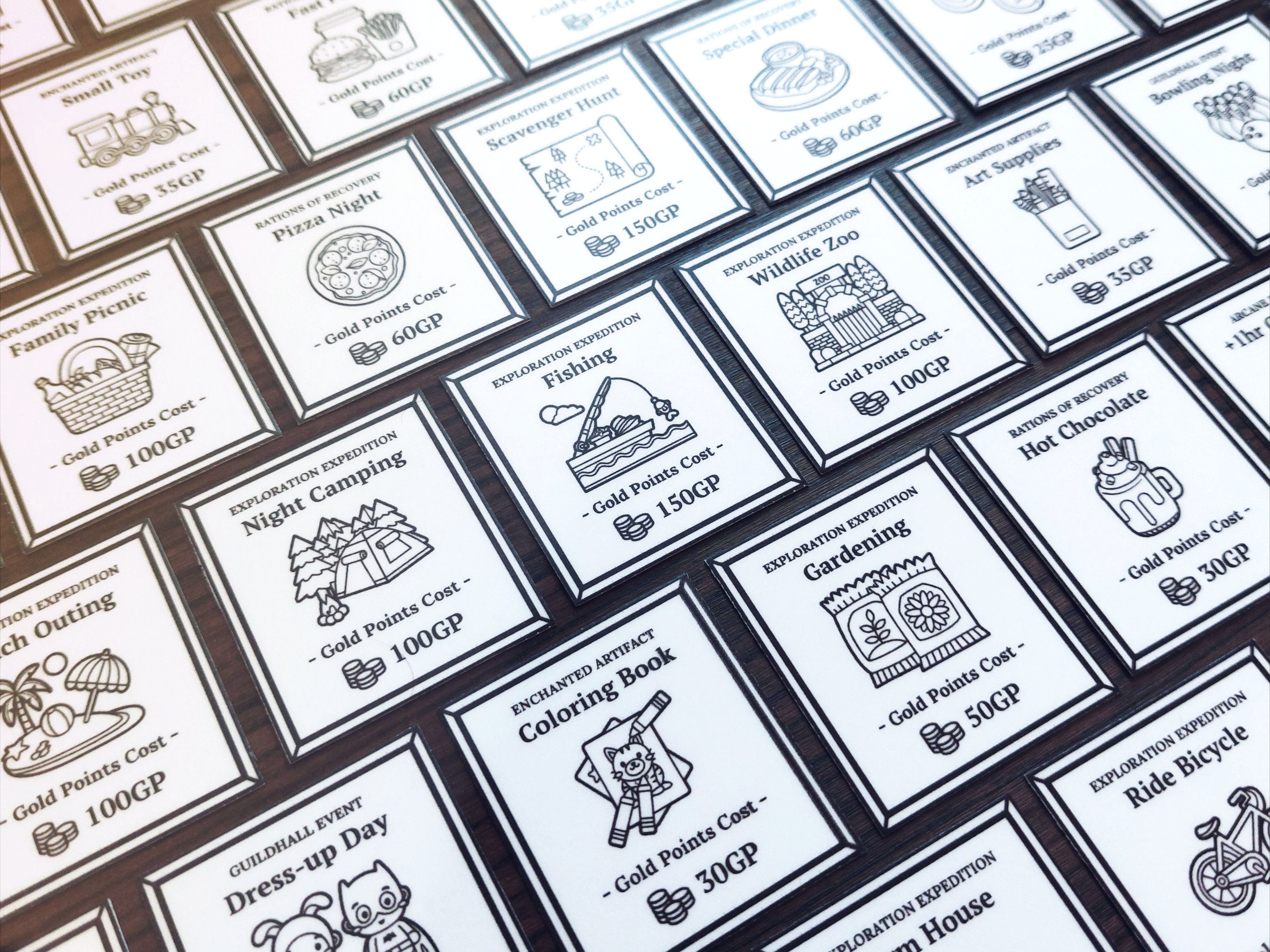 ADHD Chore Chart for Kids Starter Pack: A Dnd-inspired and A Fun Way to ...