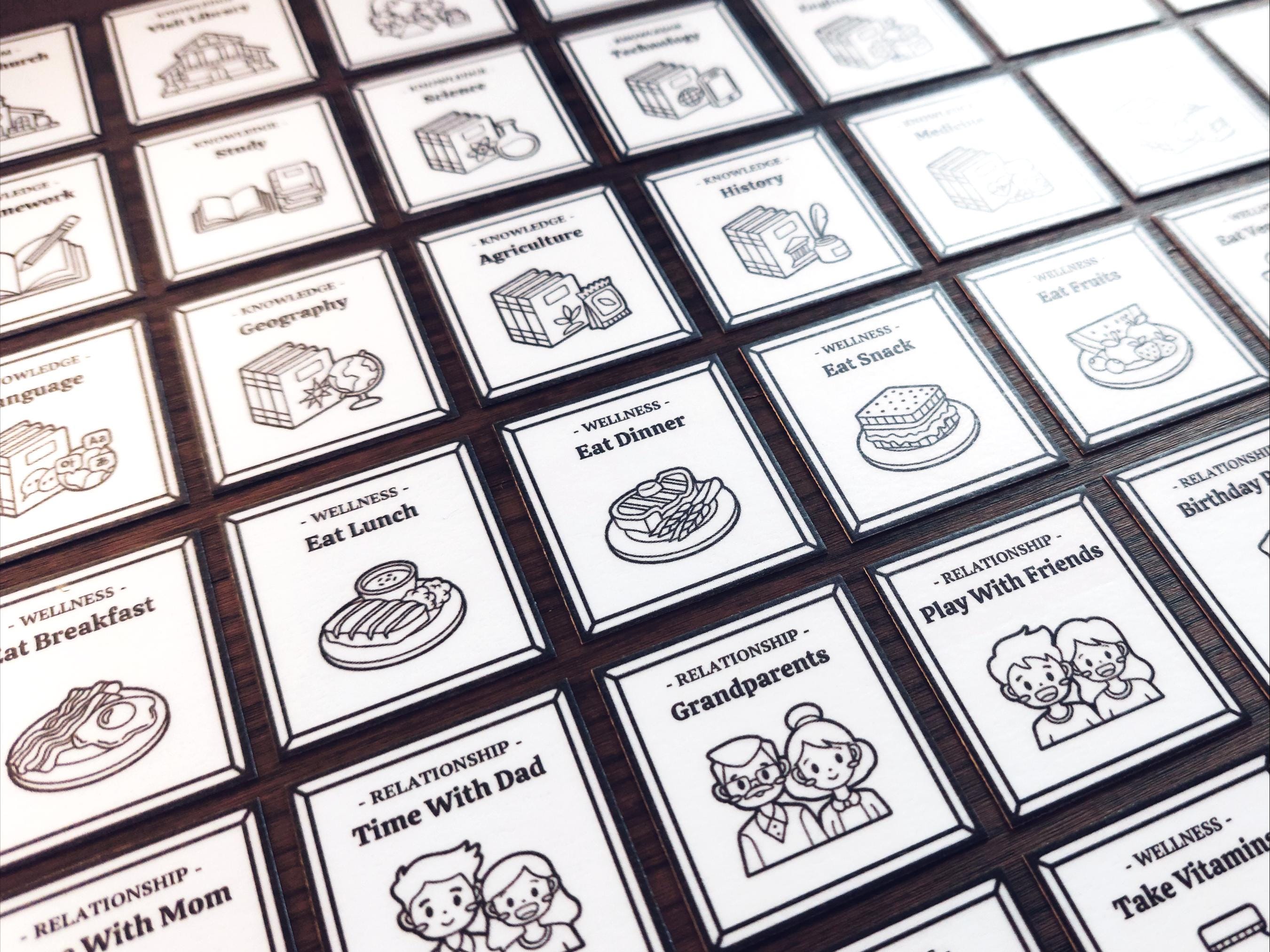 ADHD Daily Routine Chart for Kids Starter Pack: A Dnd-inspired Way for ...