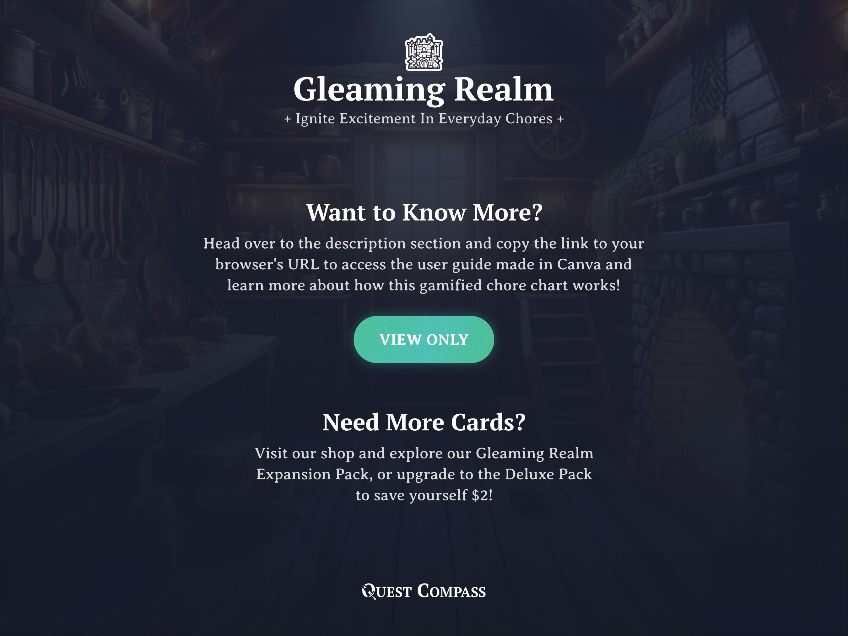 ADHD Chore Chart for Kids Starter Pack: A Dnd-inspired and A Fun Way to ...