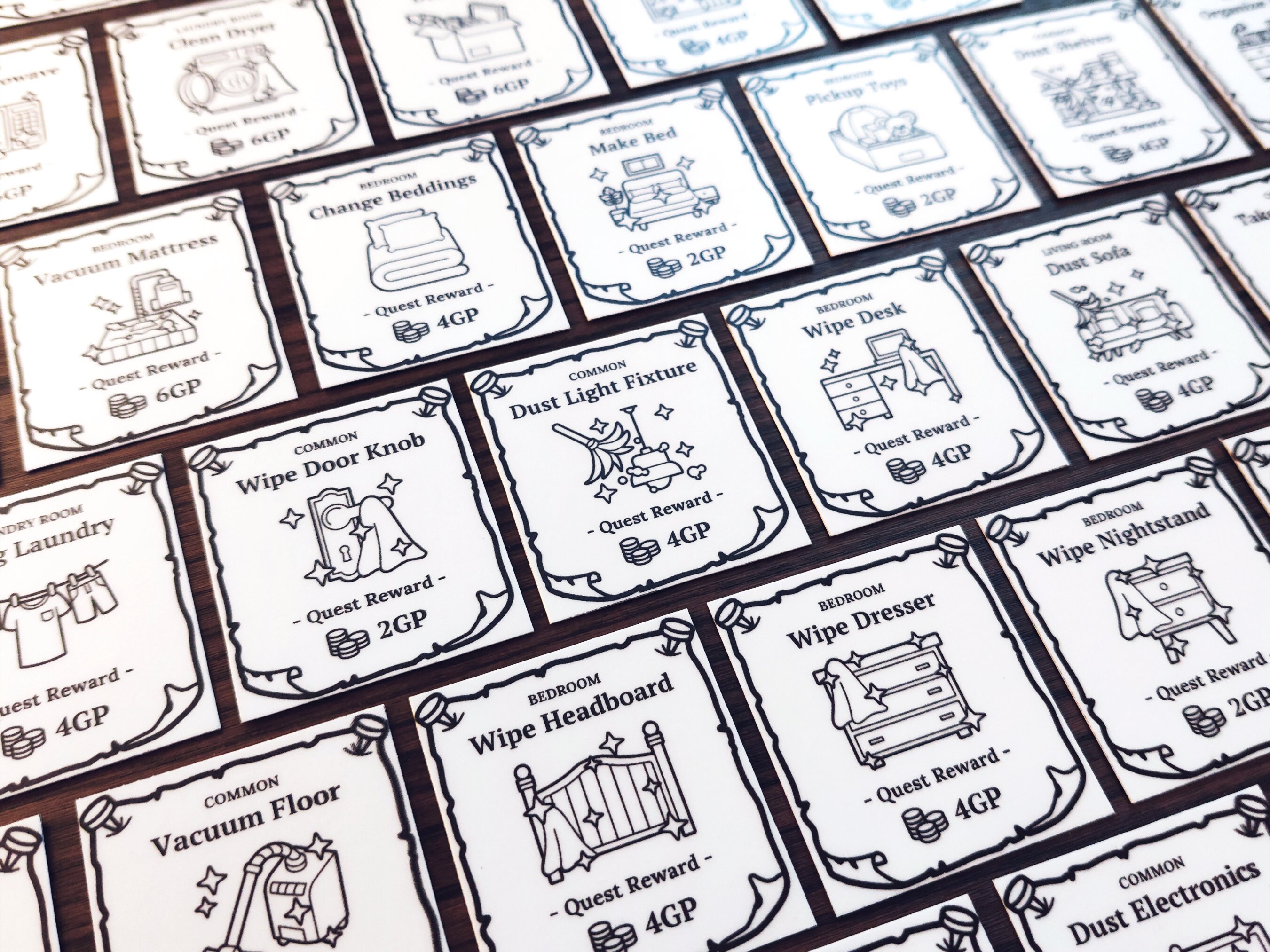 ADHD Chore Chart for Kids Starter Pack: A Dnd-inspired and A Fun Way to ...