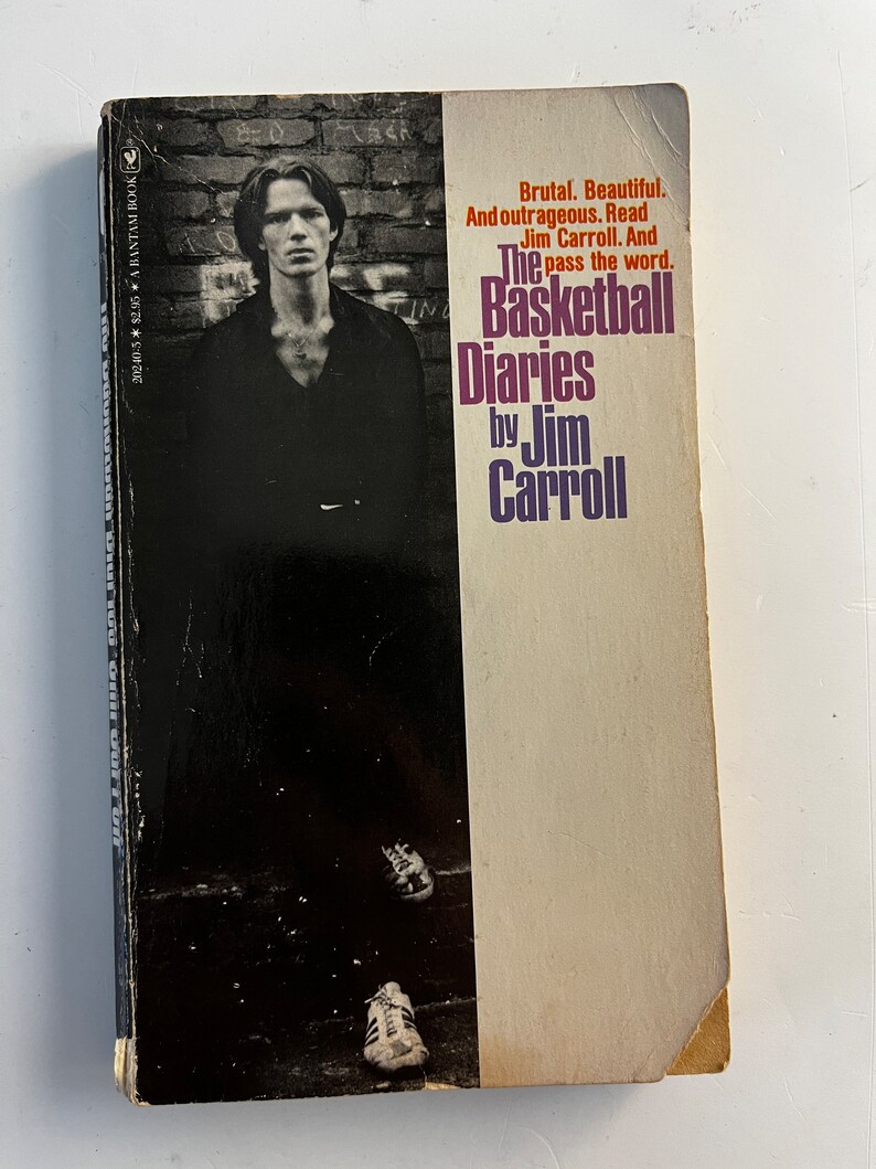 The Basketball Diaries Jim Carroll Vintage Book - Etsy