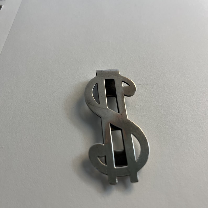 1960s Swank Sterling Silver Money Clip - Etsy