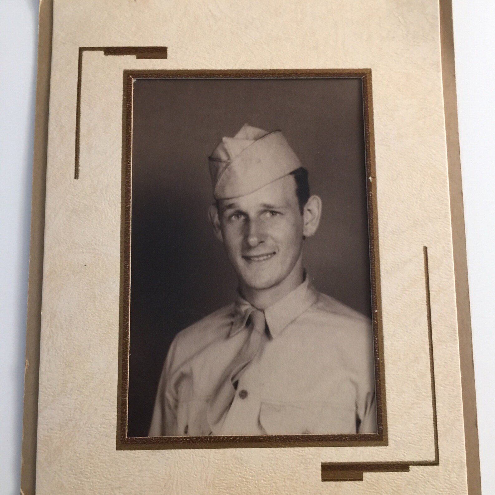 Vintage Young Soldier in Army With Decorative Folder Stand - Etsy