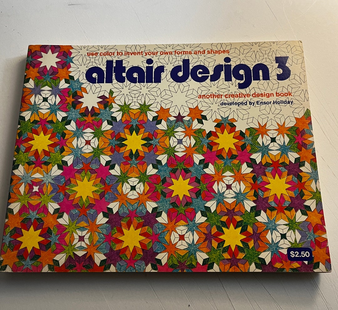 1976 Altair Design 3 Patterns Inspiration Book - Etsy