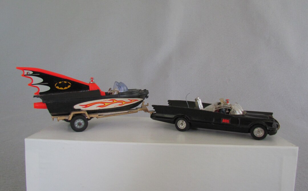 1970s Batmobile and Batboat on Trailer - Etsy