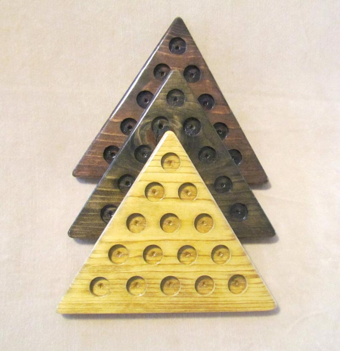 Solitaire Game With Large Marbles - Etsy