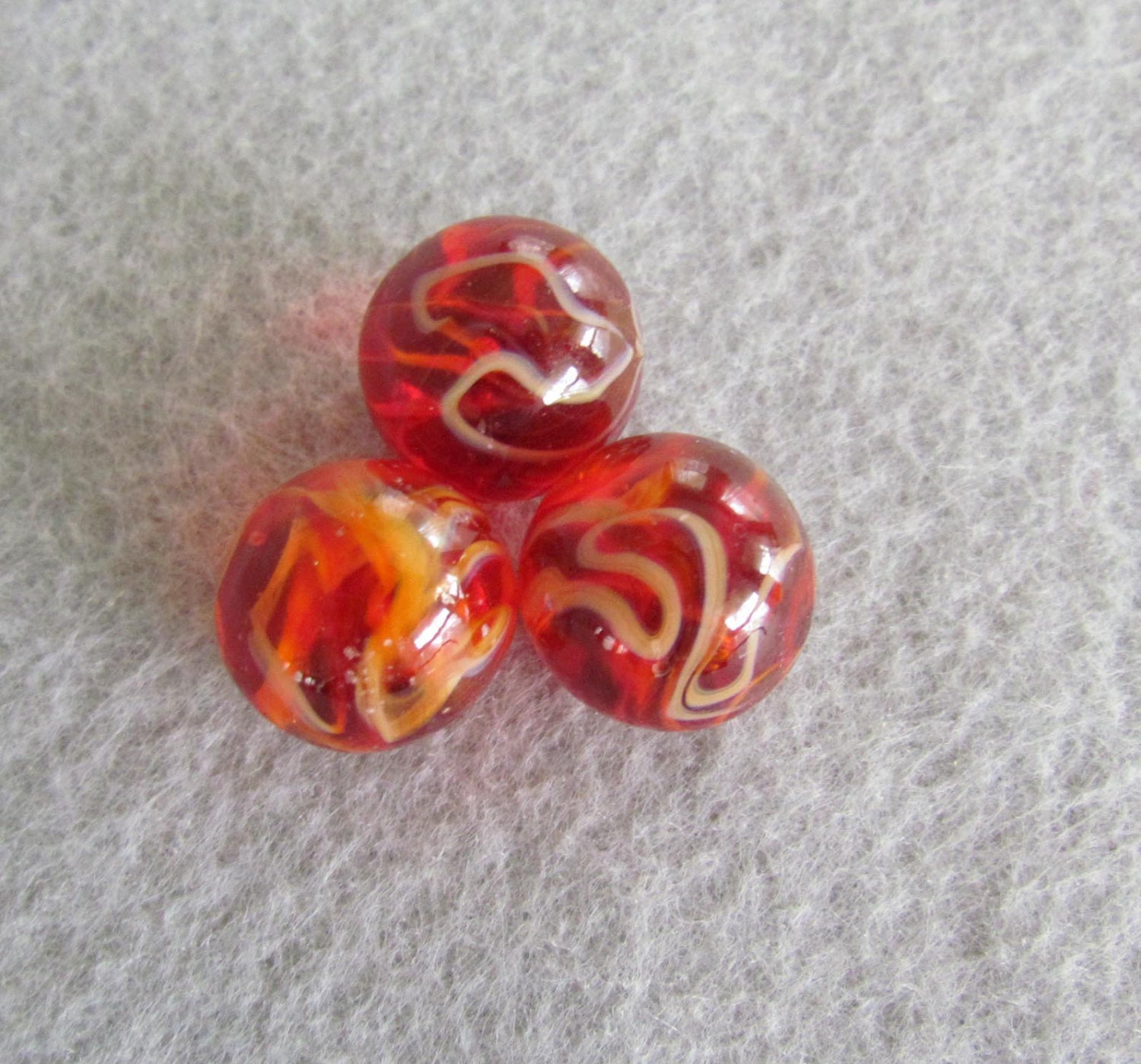 Vintage Champion Agate Furnace Marbles - Etsy
