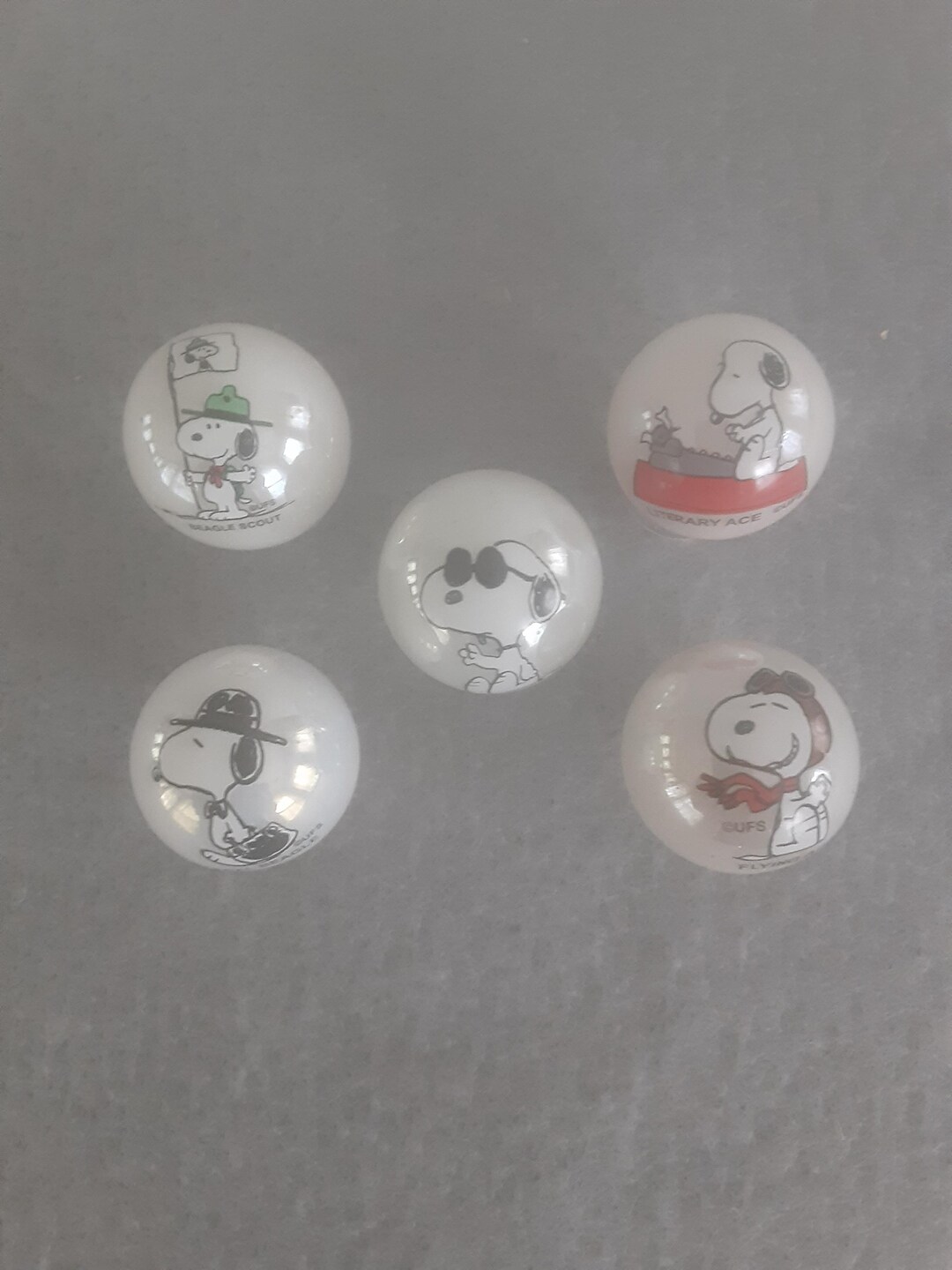 Snoopy Marbles, Circa 2000s Collectible Toys - Etsy