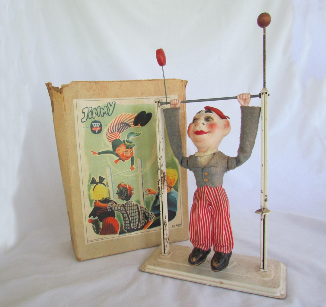 Jimmy the Acrobat Doll by Arnold With the Original Box - Etsy