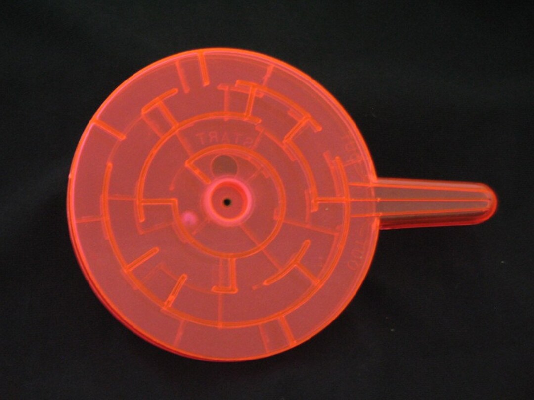 Vintage Milton Bradley Hand Held Plastic Maze - Etsy