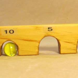 Arch Board Marble Game - Etsy