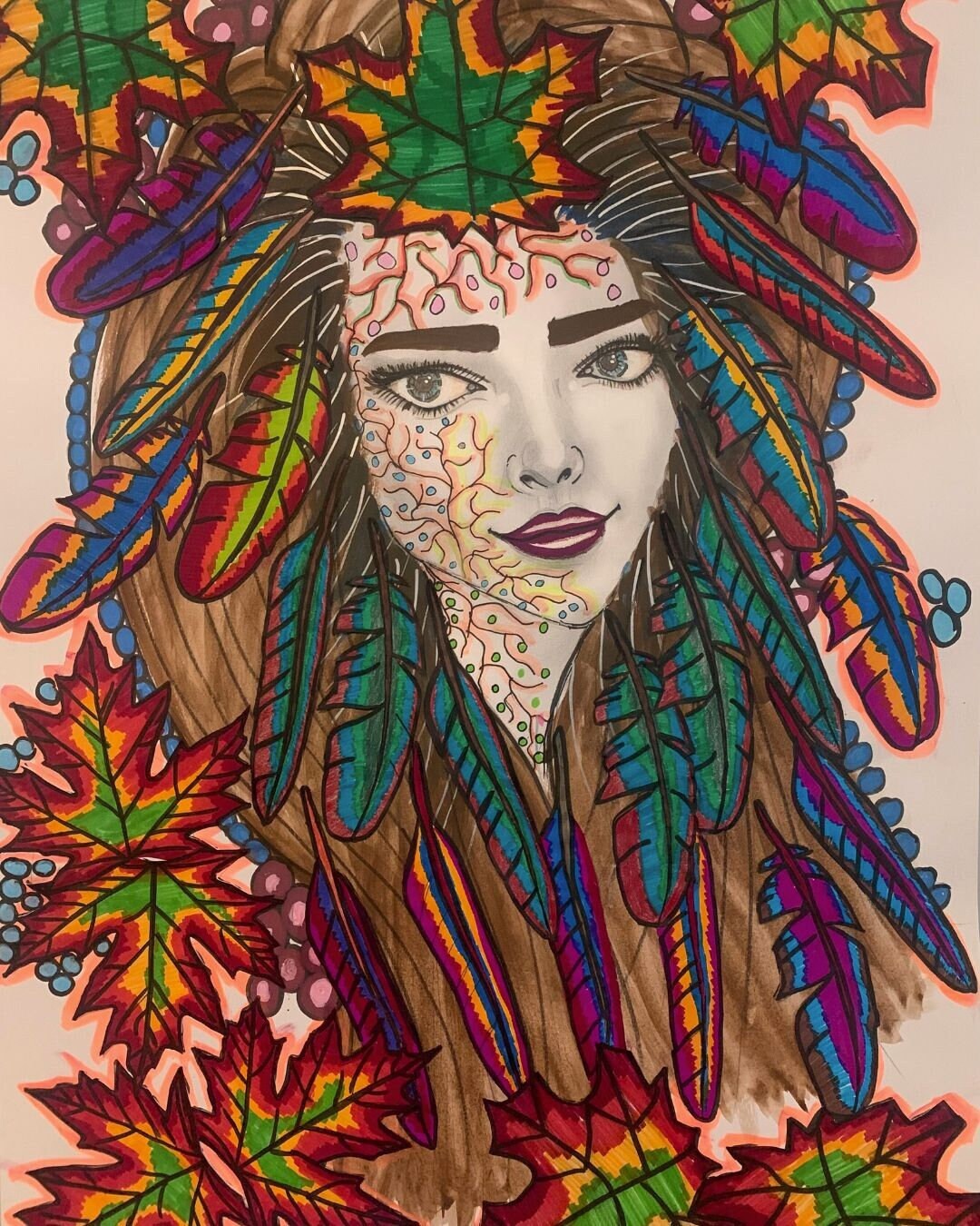 Dear Ana - Drawing Collage Art - Etsy UK