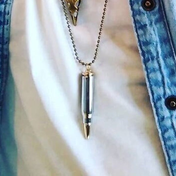 Bullet Necklace - Etsy