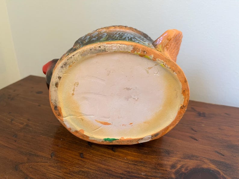 Vintage Ceramic Turkey Planter - Etsy