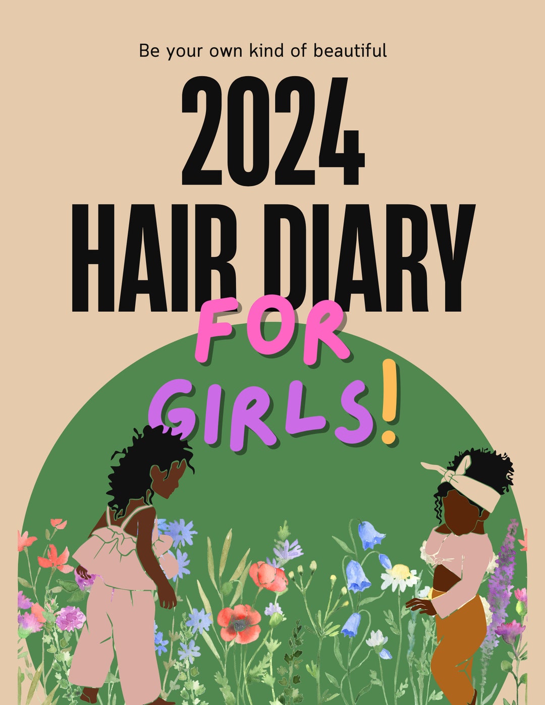 2024 Hair Diary FOR GIRLS! - Etsy