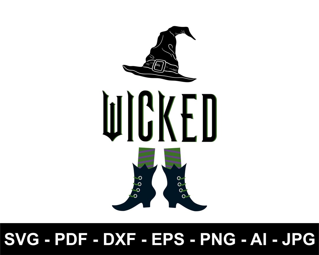 Wicked Svg, Wicked Elements SVG, Wicked Clipart Svg, Magic Wand, Cricut ...