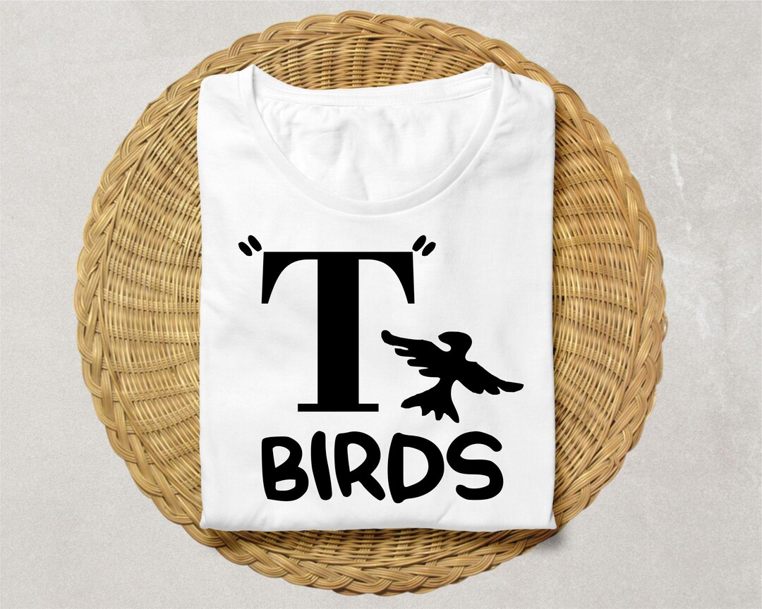 T Birds Svg Grease Svg T Bird Png Sublimation Svg Svg File Cut File Silhouette Clipart