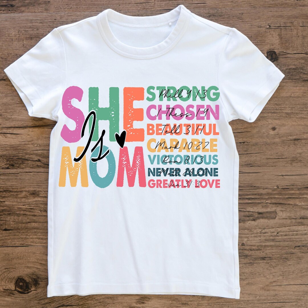 She is Mom Svg Png, Retro Mother, Blessed Mom Svg, Mom Shirt, Mom Life ...