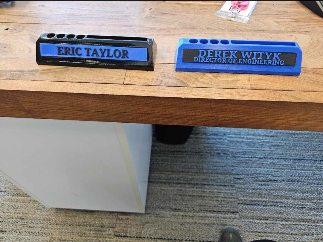 Custom 3D Printed Name Plate - Etsy