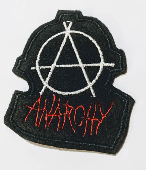 Anarchy Embroidered Patch | Etsy