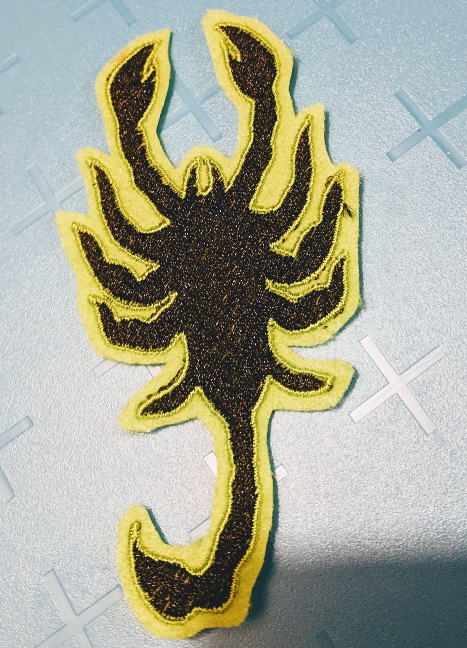 Scorpion Embroidered Patch | Etsy