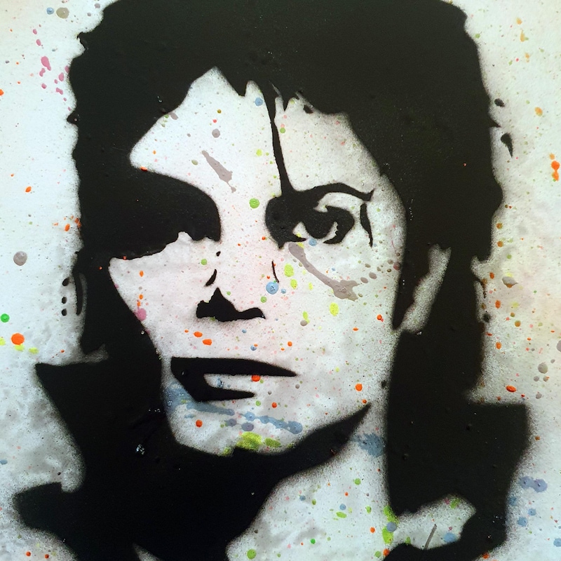 Stencil Michael Jackson - Etsy