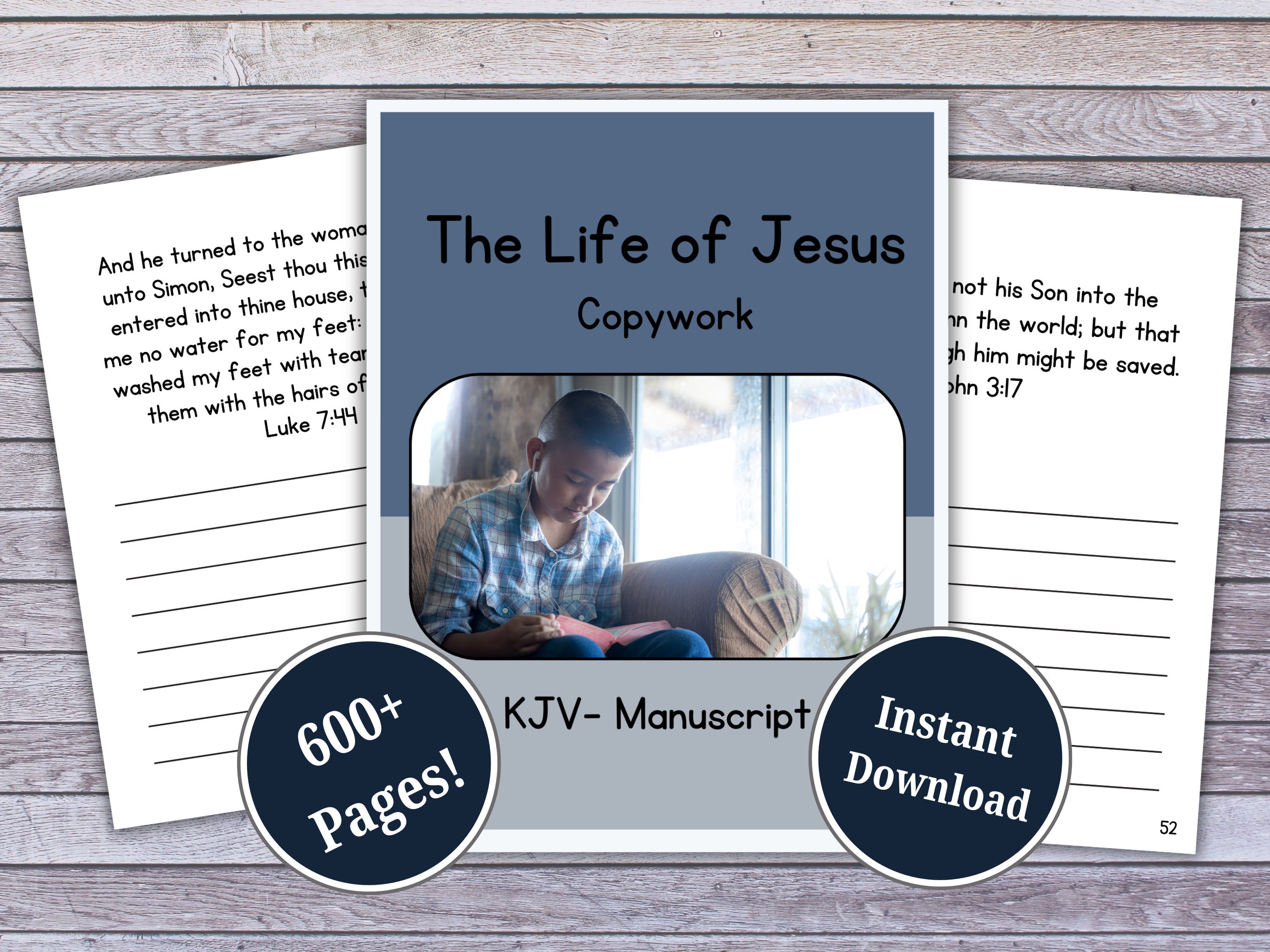 Copywork Bible Copywork Charlotte Mason Homeschool Curriculum KJV ...
