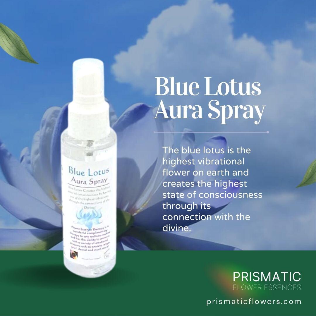 Blue Lotus Aura Spray | Spiritual Aura Cleansing Spray | Energy ...