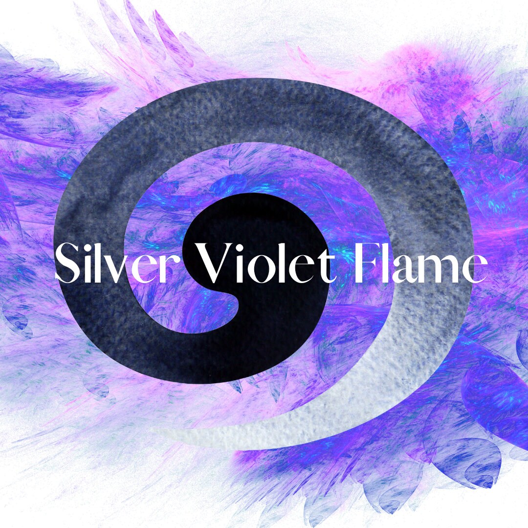 Silver Violet Flame Attunement Learn Reiki Energy Healing Reiki Course Reiki Attunement ...
